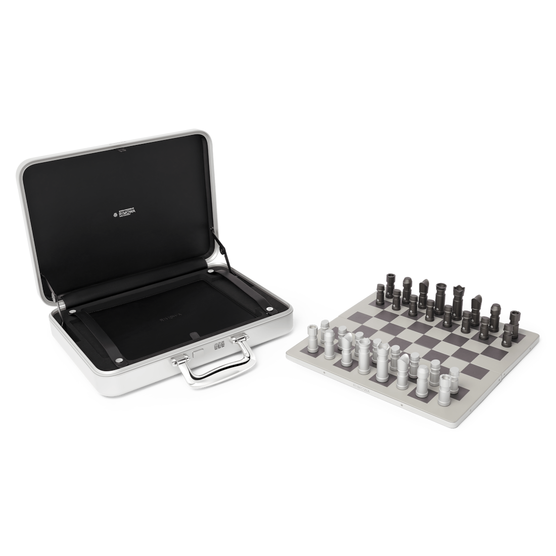 Chess Attaché Case Silver Rimowa