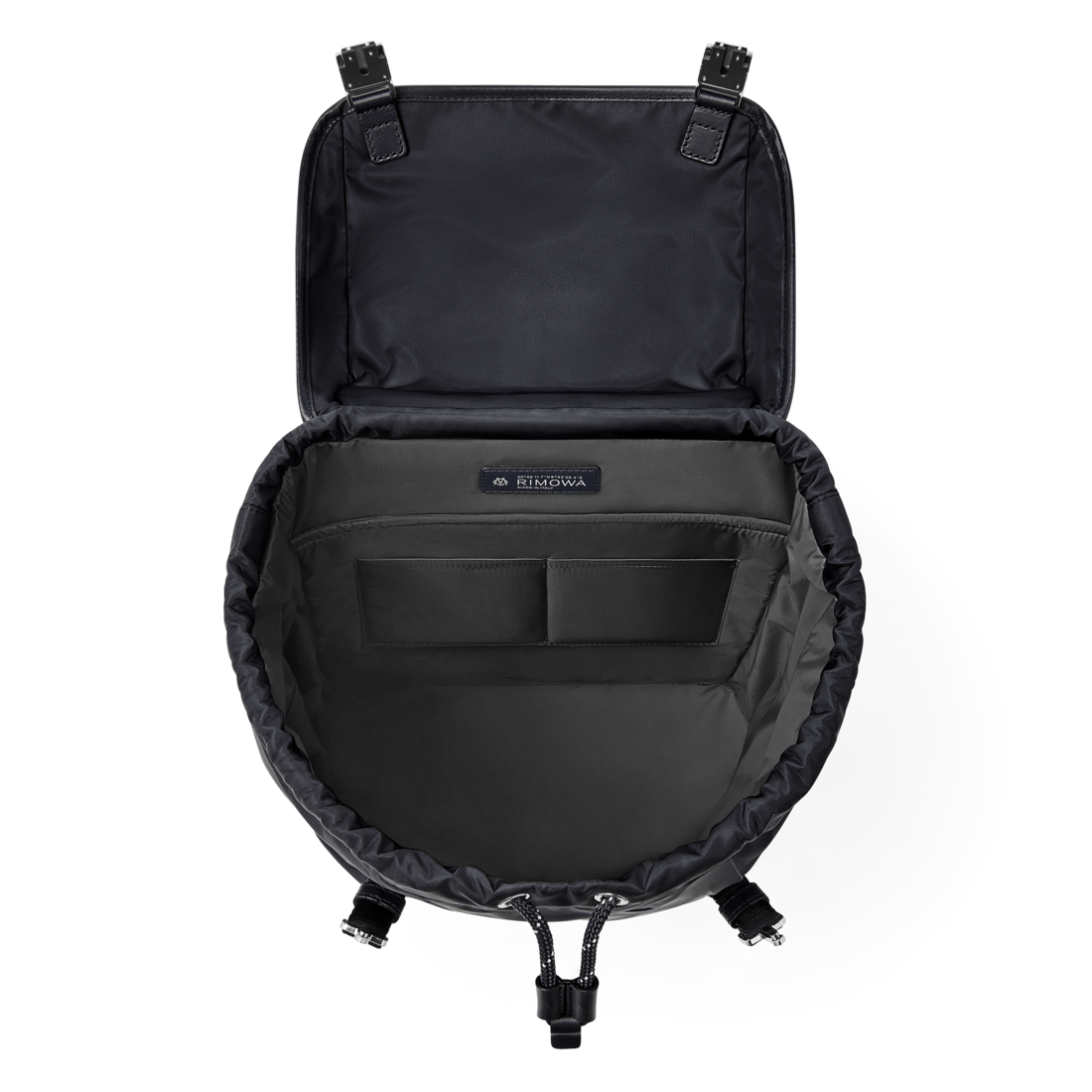 Signature Flap Backpack in ECONYL® Nylon - NAVY BLUE | RIMOWA